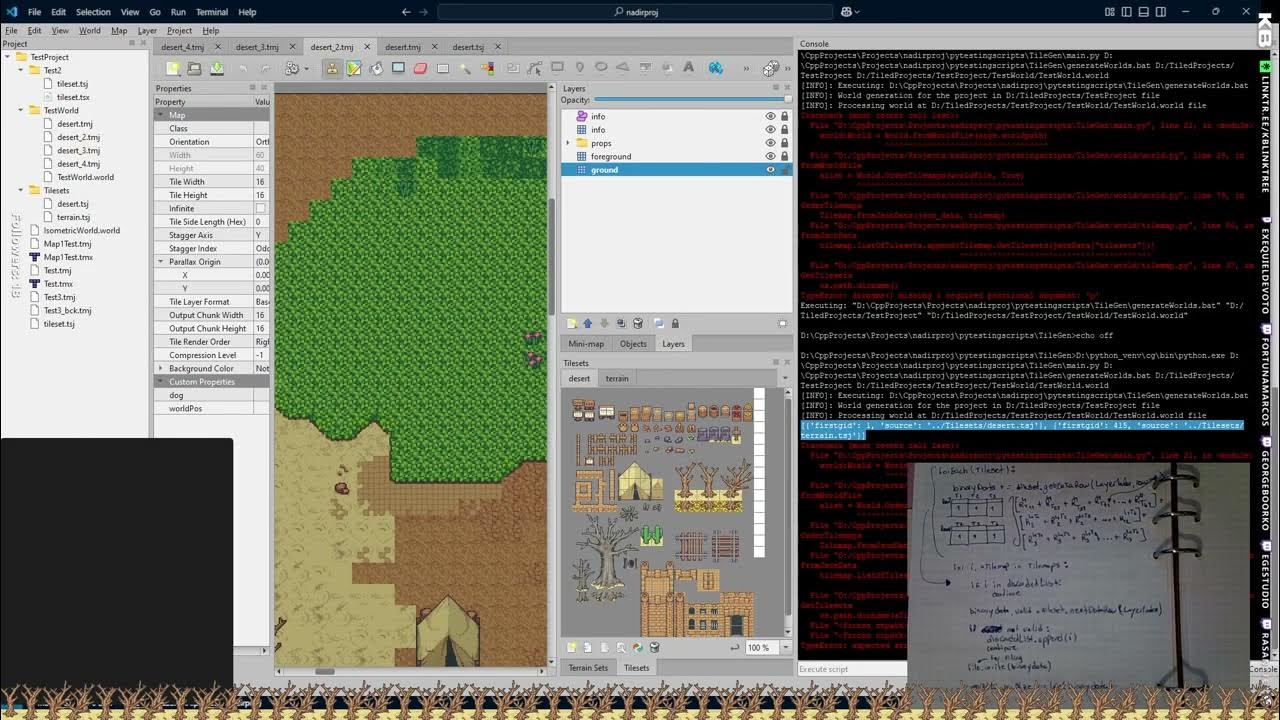 [GameDev] - [C++][Python][Js] - Composing a bigger map Part 3 and start ...