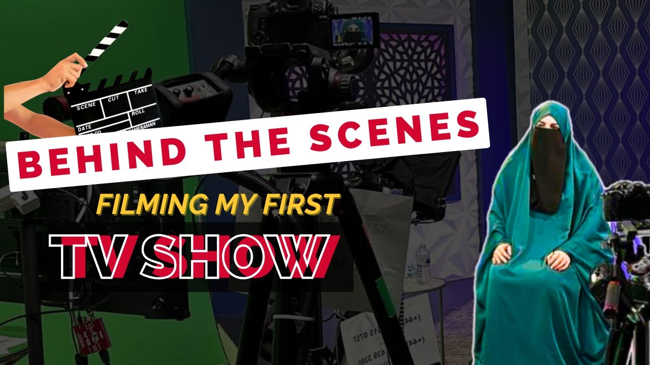 Behind The Scenes: Filming My First TV show! - YouTube