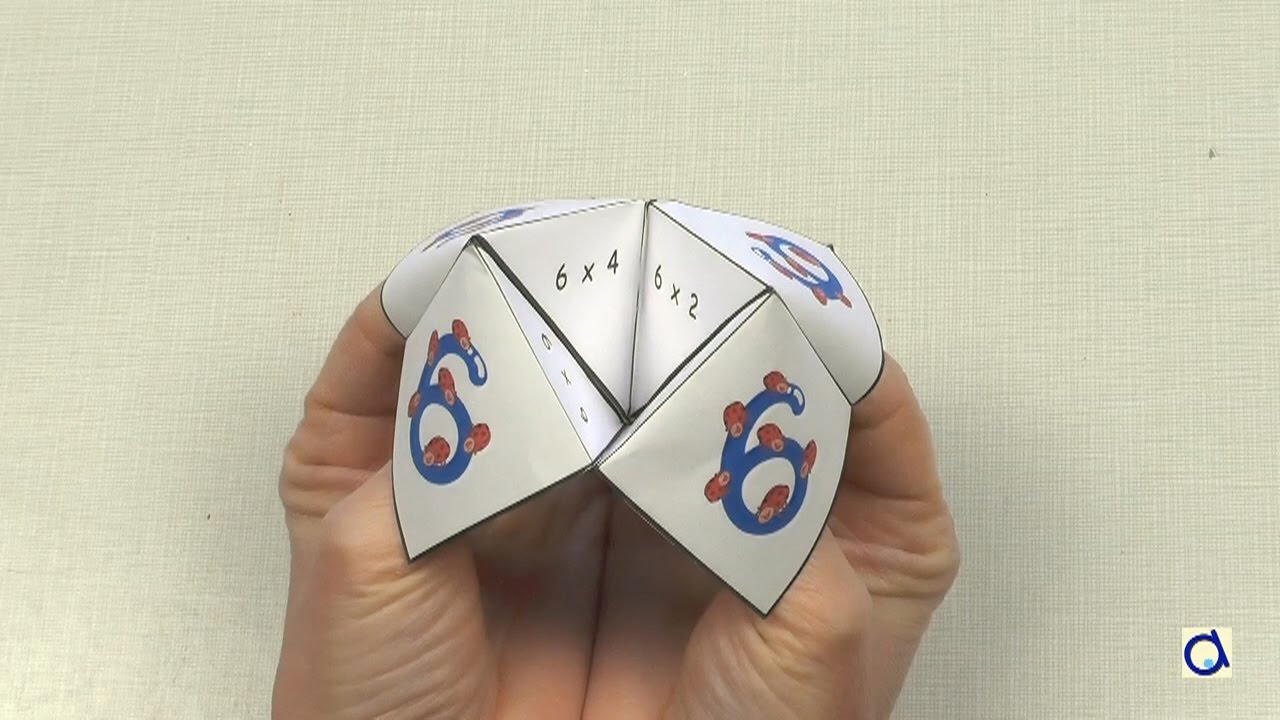 Origami Fortune Teller Game - YouTube