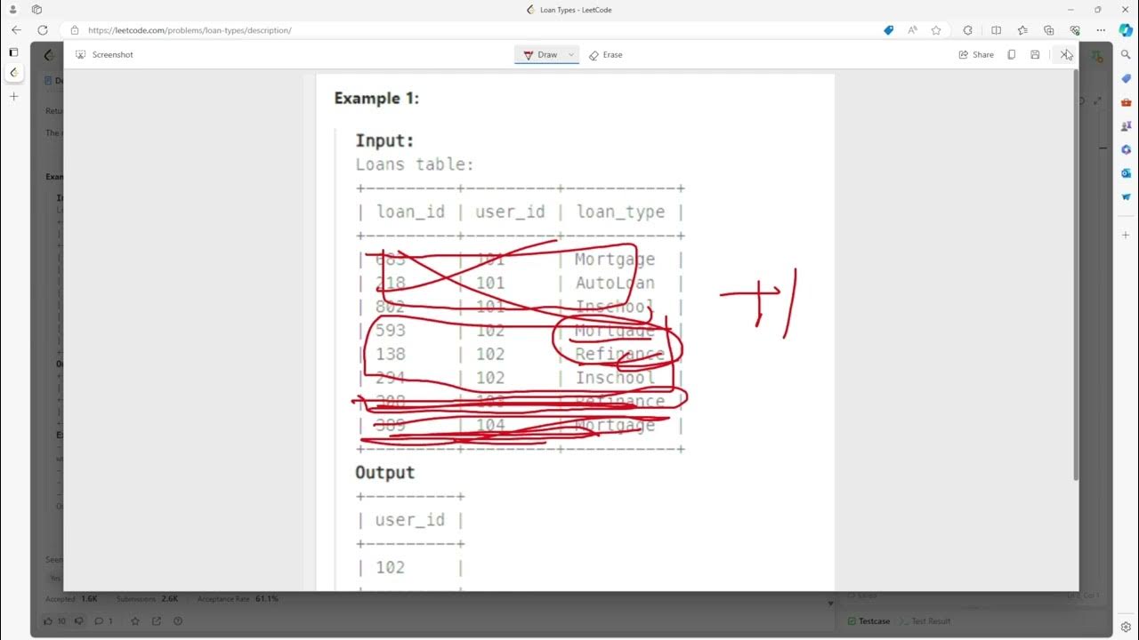 #LeetCode 2990 | Loan Types #SQL - YouTube