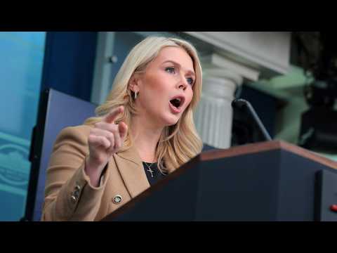 Karoline Leavitt’s Replacement Walks In — Entire Briefing Room ERUPTS