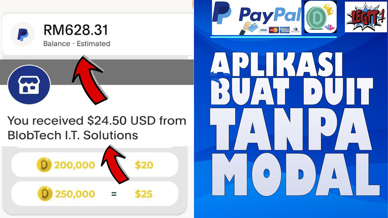 Bukti Pembayaran ‼️ App Buat Duit Di Malaysia | LEGIT DigiWards - YouTube