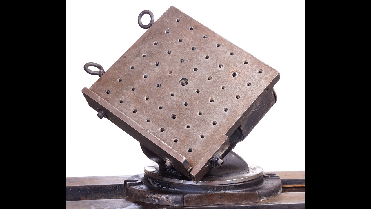 Angle Computer Co.E213S Milling Positioning Table 3 Axis Sine Plate ...