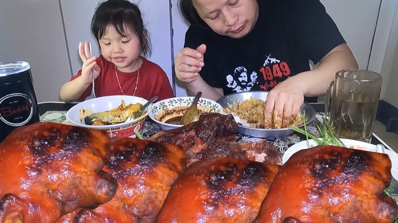 COOKIN AND EATING WHOLE PORK HEAD IN TRADITIONAL WAY* EAT-2-SURVIVE ...