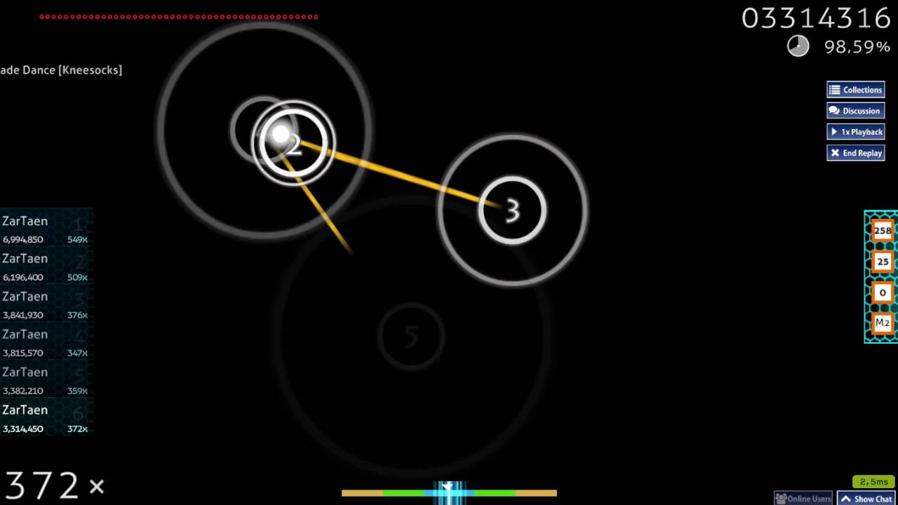 osu! Ni-Sokkususu - Blade Dance [Kneesocks] - YouTube