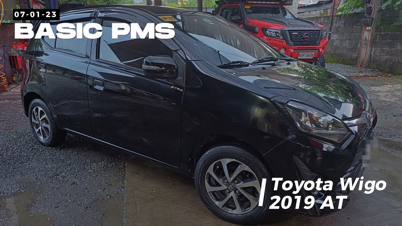 TOYOTA WIGO 2019 AT BASIC PMS by MG Autoworx - YouTube