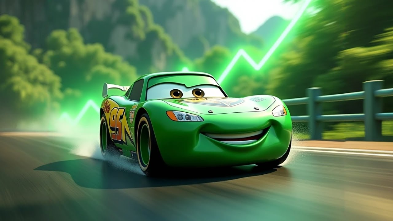 Disney Pixar Cars green McQueen Songs for Children Baby songs - Nursery Rhymes & Kids Songs ...