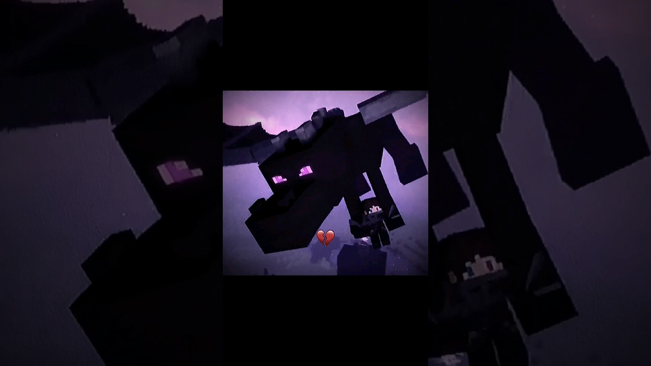 minecraft ender dragon vs herobrine😈#minecraft#shorts - YouTube