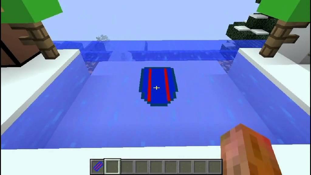 Minecraft SURFBOARD mod/texture [1.2.5] - YouTube