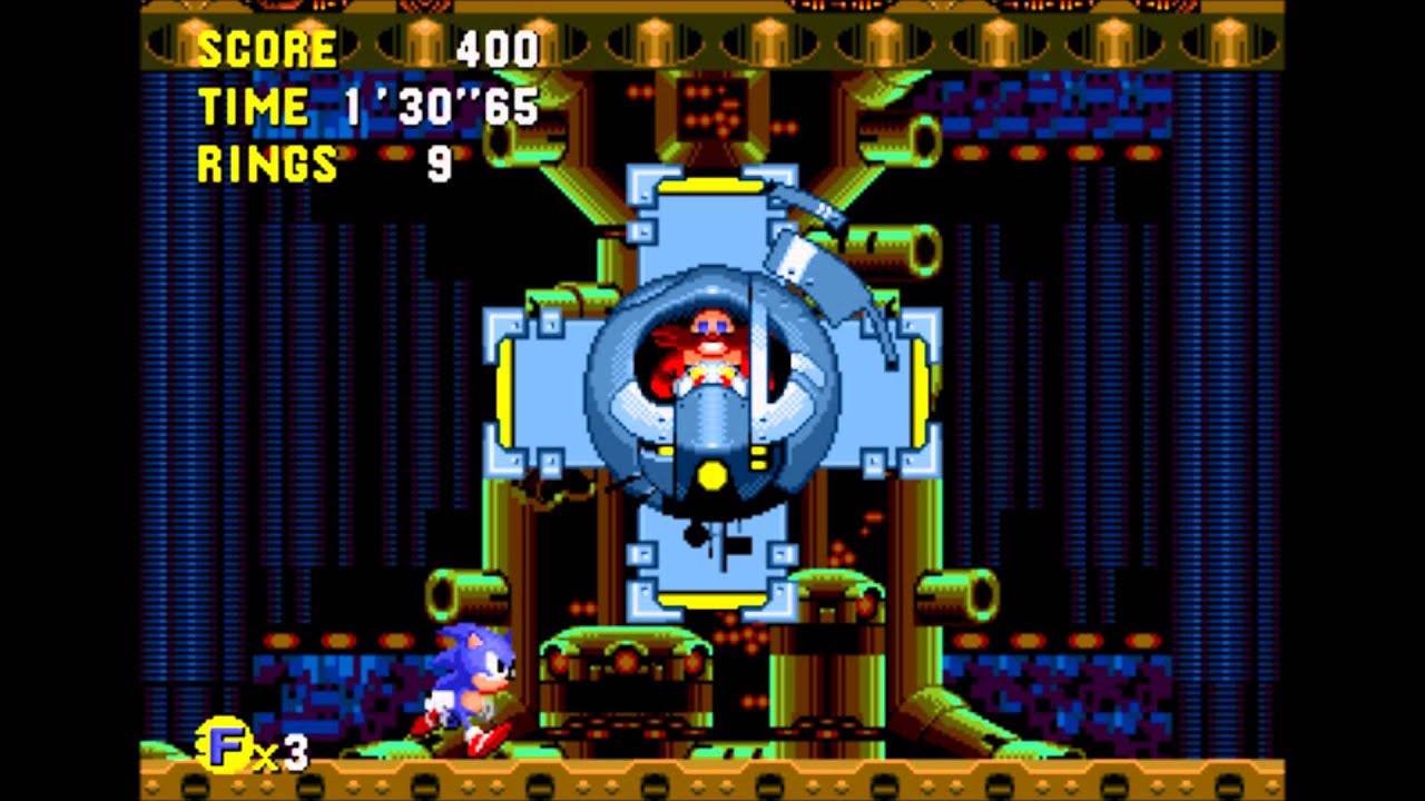 Sonic CD OST - 20 - Metallic Madness Bad Future (HQ) - YouTube