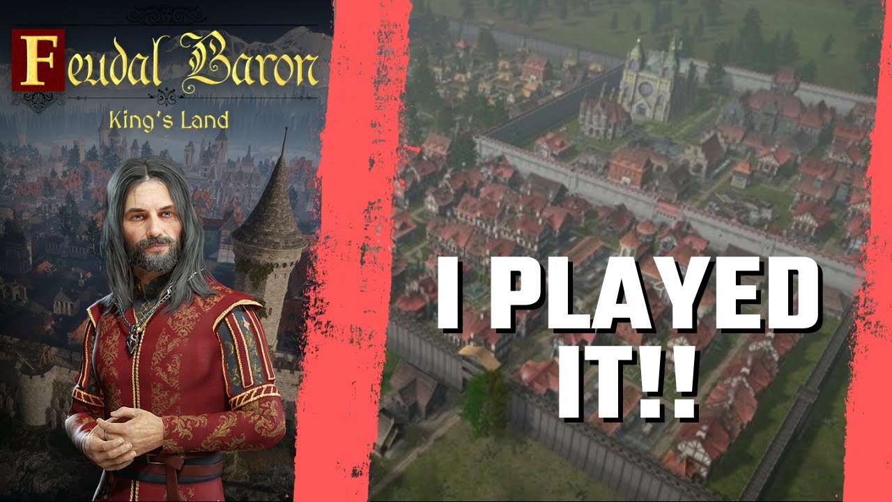 Feudal Baron King's Land - YOU SHOULD TRY THIS DEMO NOW!! New ...