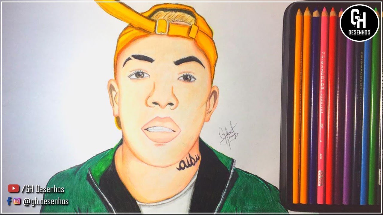 Desenhando MC Don Juan - Drawing MC Don Juan - YouTube