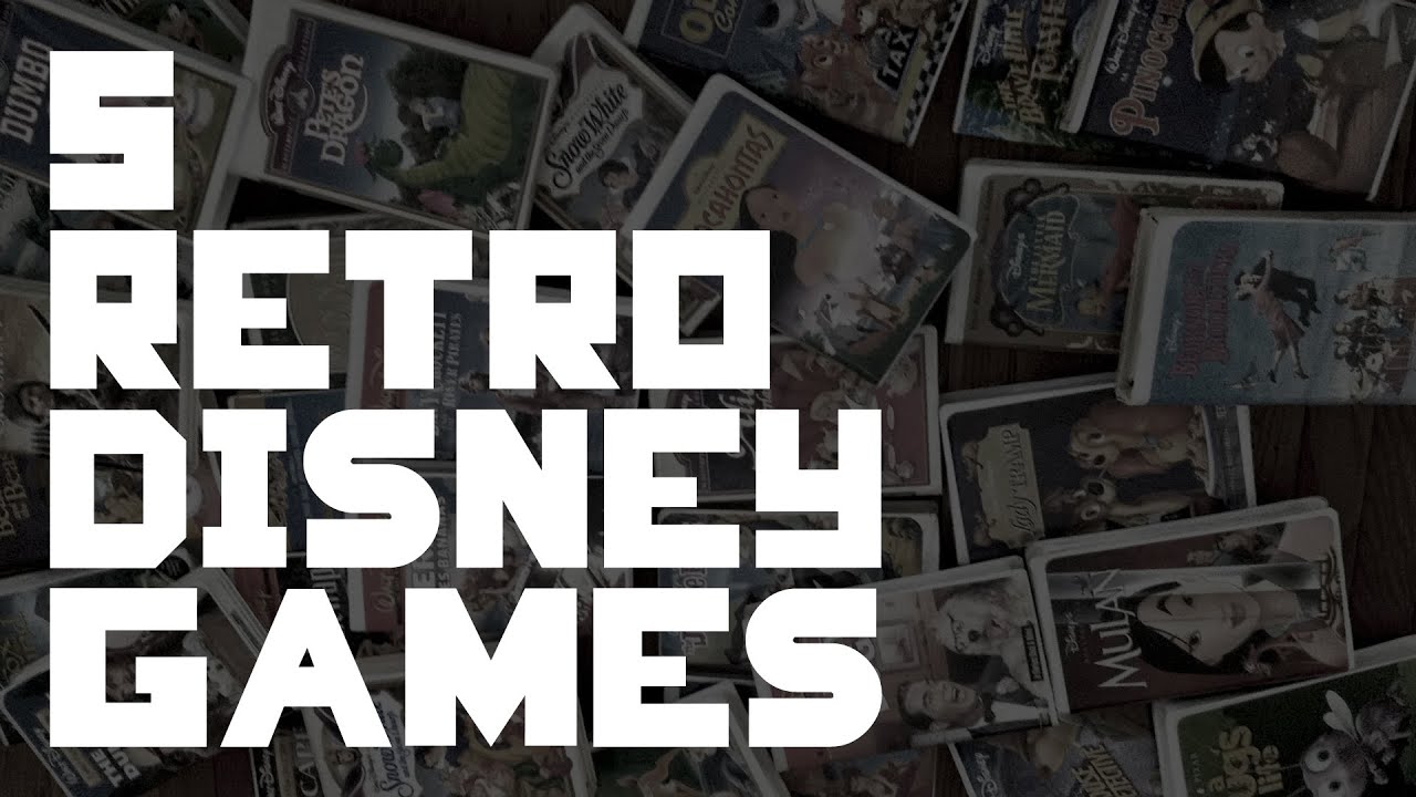 5 Retro Disney Games - IMPLANTgames - YouTube