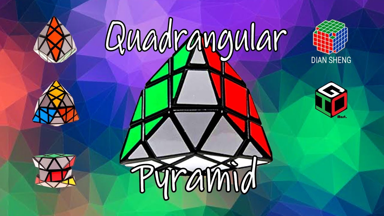 Quadrangular Pyramid (Tetra Pyramid) - YouTube