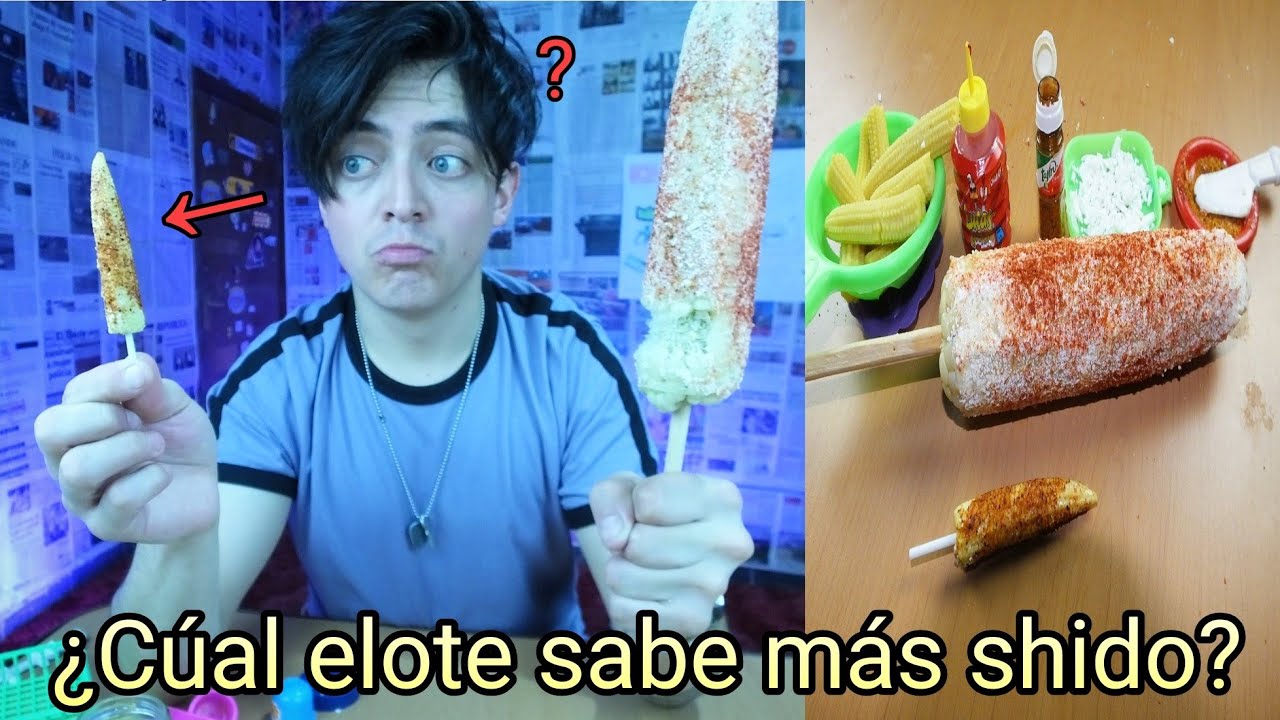 El ELOTE Más PEQUEÑO del MUNDO 🌽 | ¿Sabe Mejor que el Grande? 🤤 - YouTube