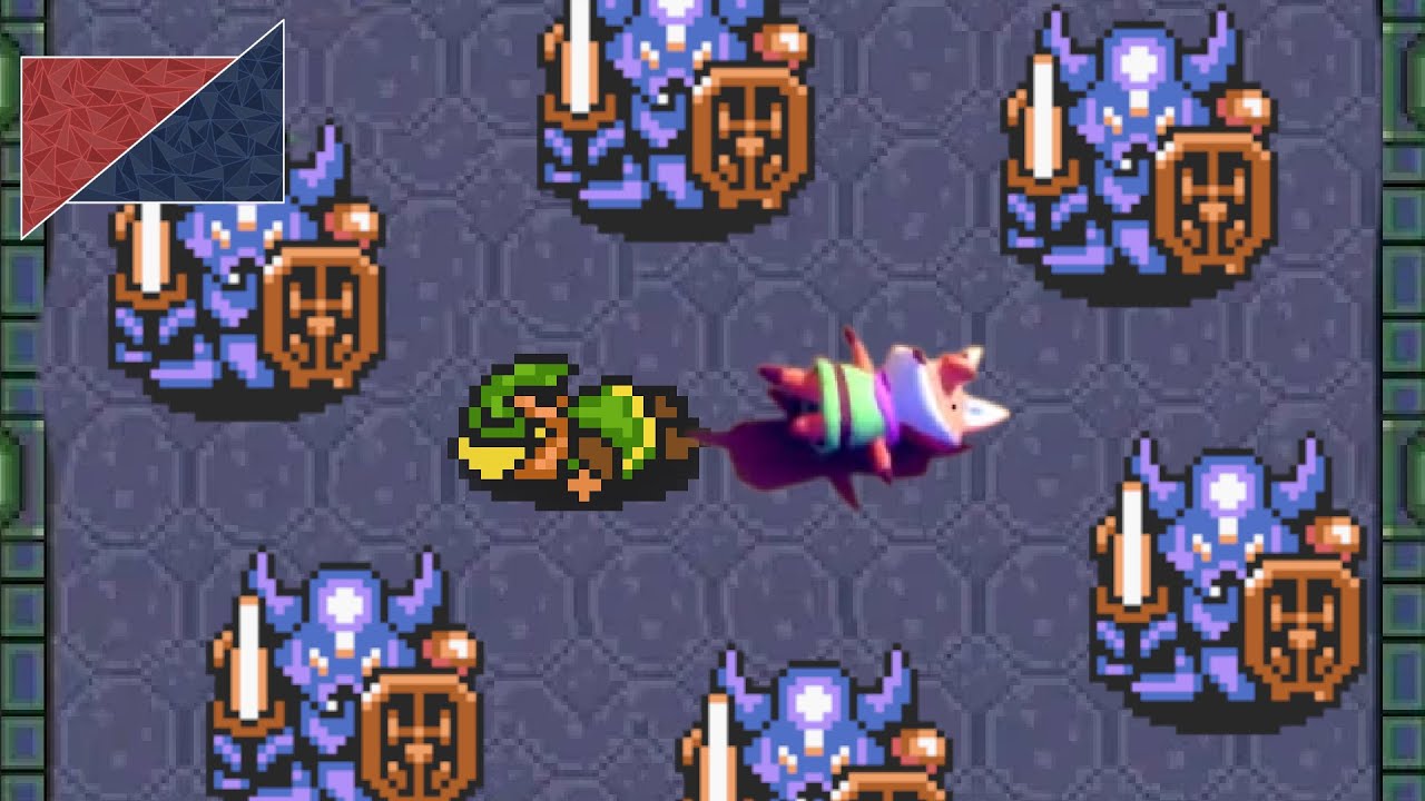 Our First REAL Dungeon | Tunic + Legend of Zelda A Link to the Past ...