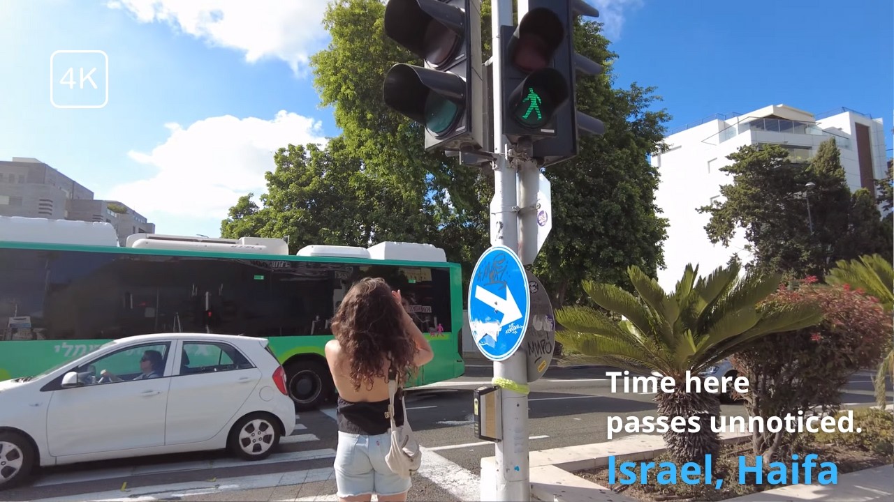 Israel Today. A Silent Walk through the Green Streets and under the ...