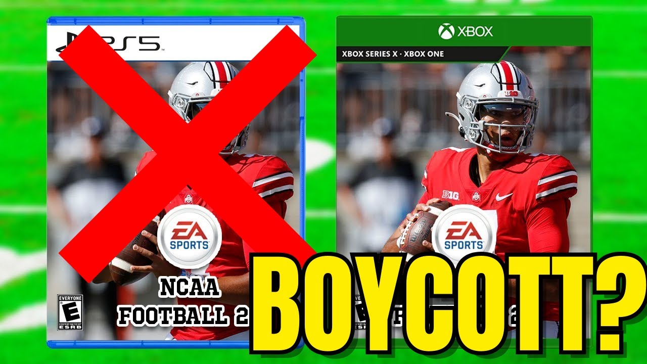 Why College Football Players are BOYCOTTING the NCAA Video Game - YouTube