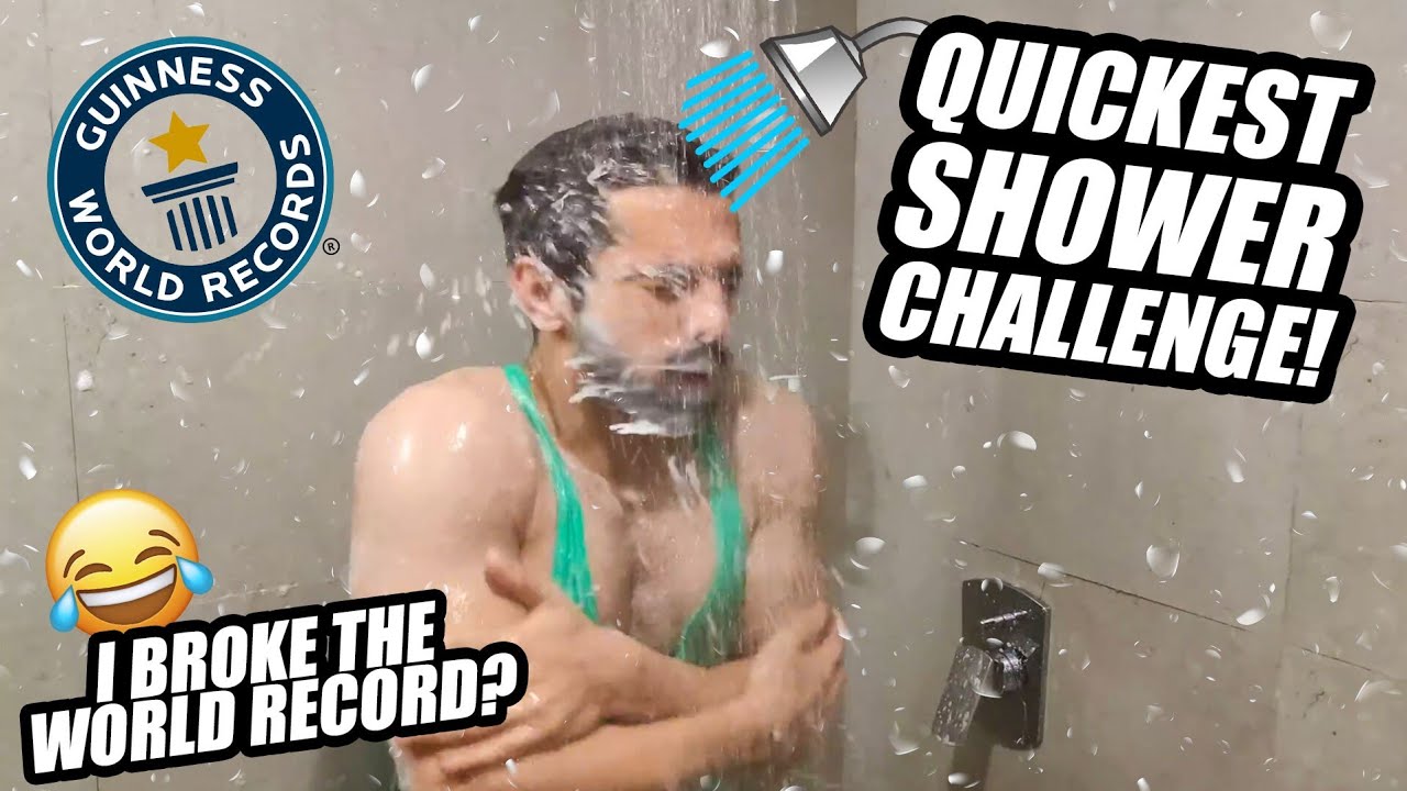 Fastest COLD WATER Bath Challenge! - YouTube