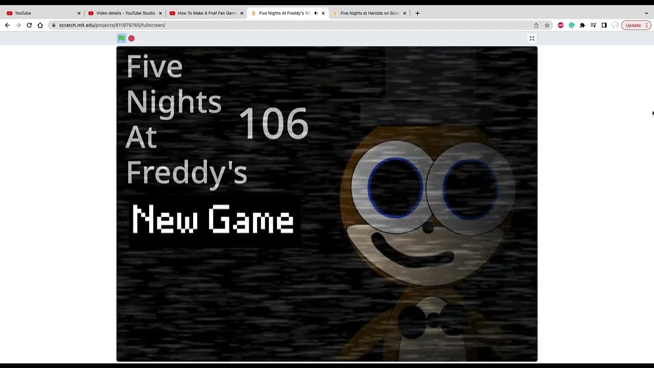 How To Make A Fnaf Fan Game In Scratch Part 2 - YouTube