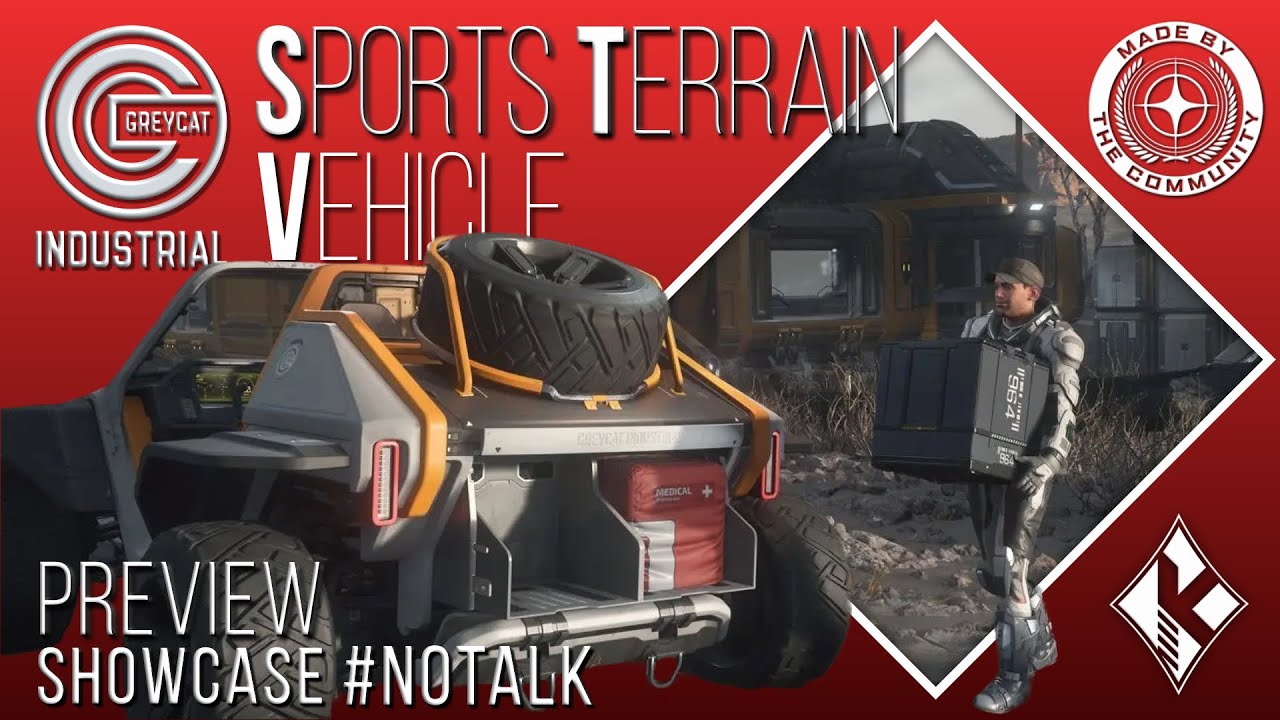 Star Citizen Preview 3.17.3 [4K] Greycat STV | Sports Terrain Vehicle ...