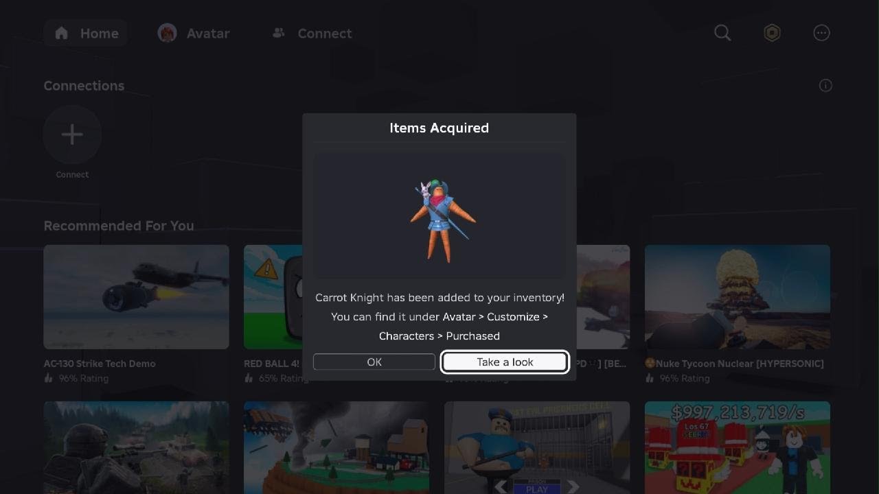 Roblox-Carrot Knight - YouTube