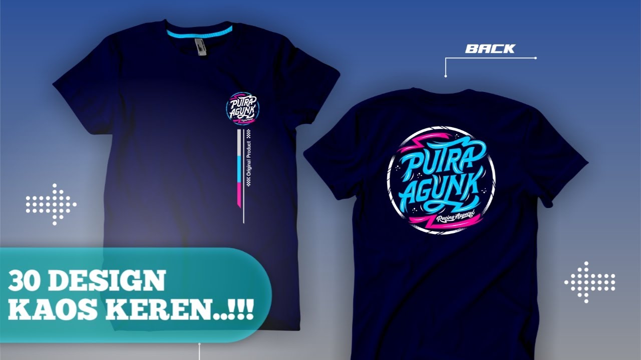 DESIGN KAOS SABLON KEREN | PART II | DCH RACING CONCEPT - YouTube