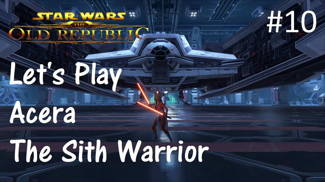 Let's Play SWTOR: Sith Warrior Part 10 [The Ravager] - YouTube