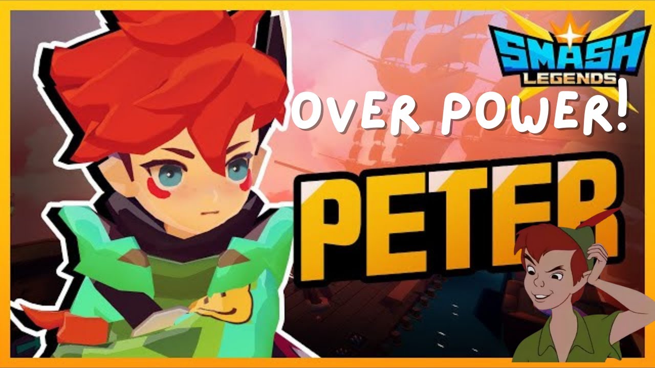 MUITO OVER POWER!!! 😱( GUIA COMPLETO DO PERSONAGEM PETER! SMASH LEGENDS ...
