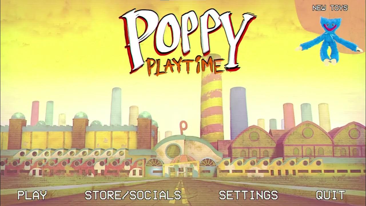Poppy Playtime Chapter 3 Fanmade Title Screen Youtube