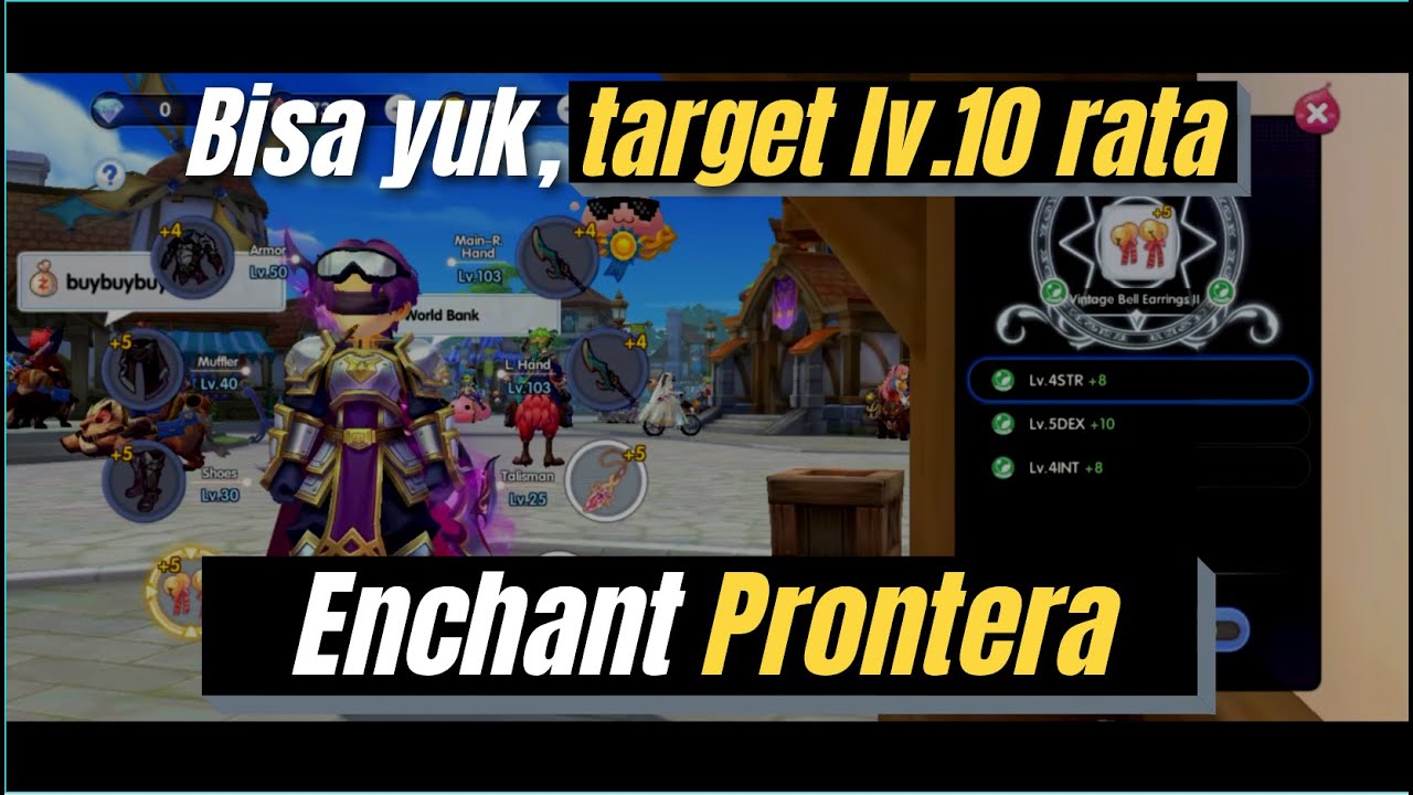 [ROX] Enchant Prontera Part. II | Ragnarok X : Next Generation - YouTube
