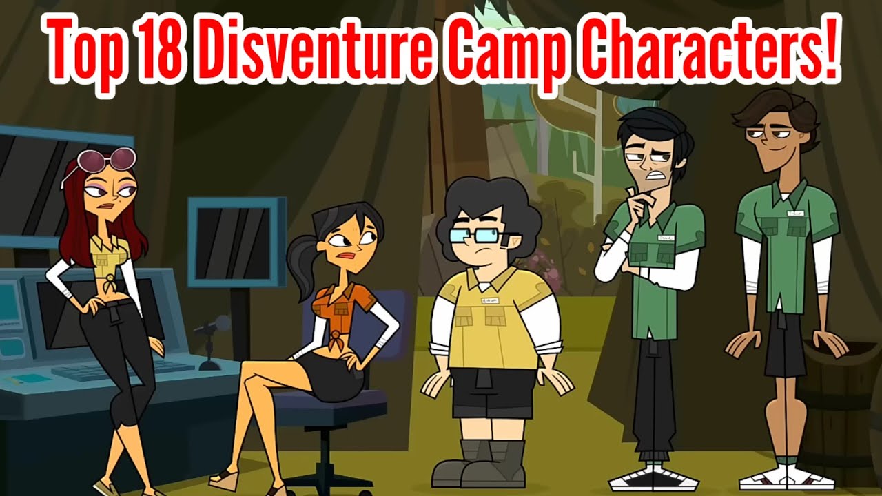 Top 28 Disventure Camp characters - YouTube