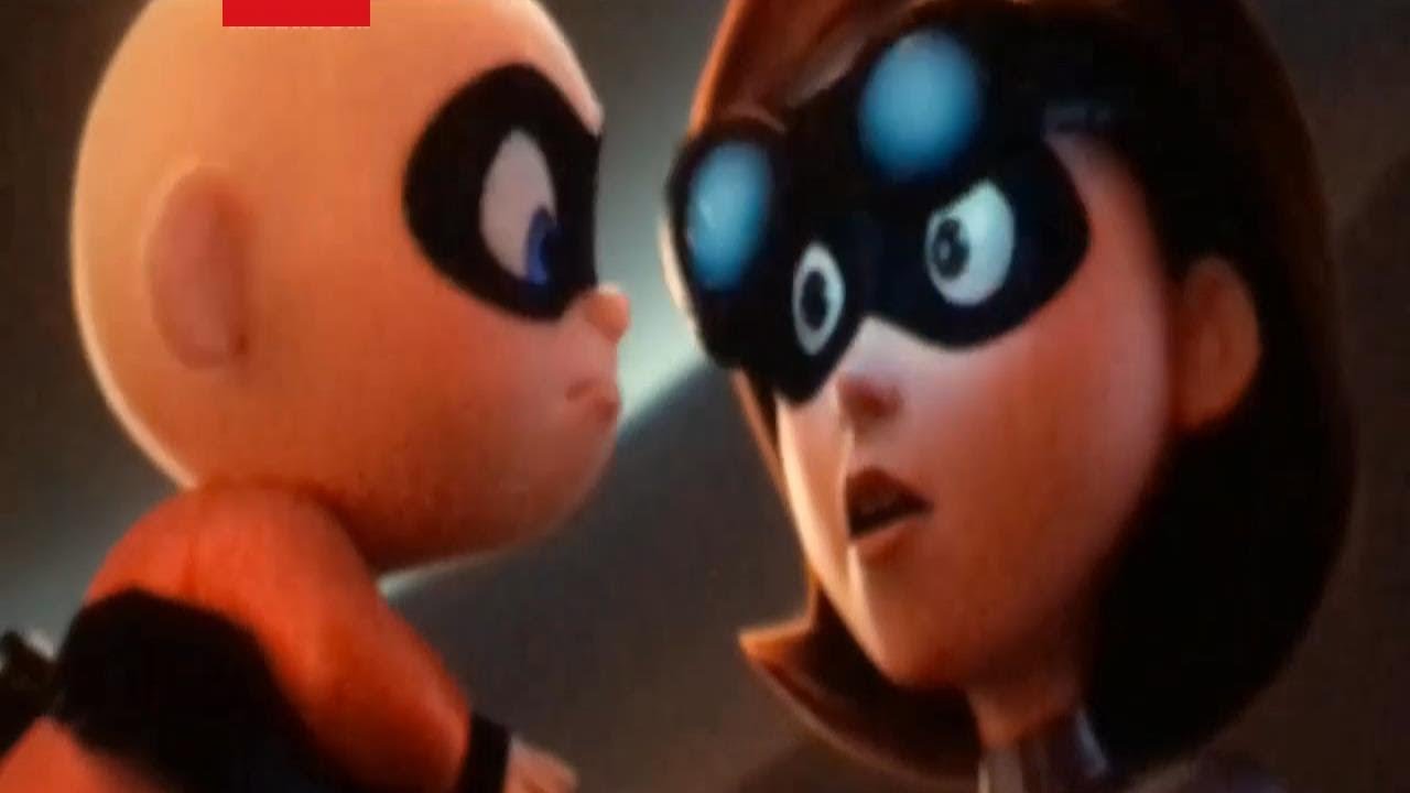 The Incredibles 2 " Baby Jack Jack " All Funny & Action Scene - YouTube