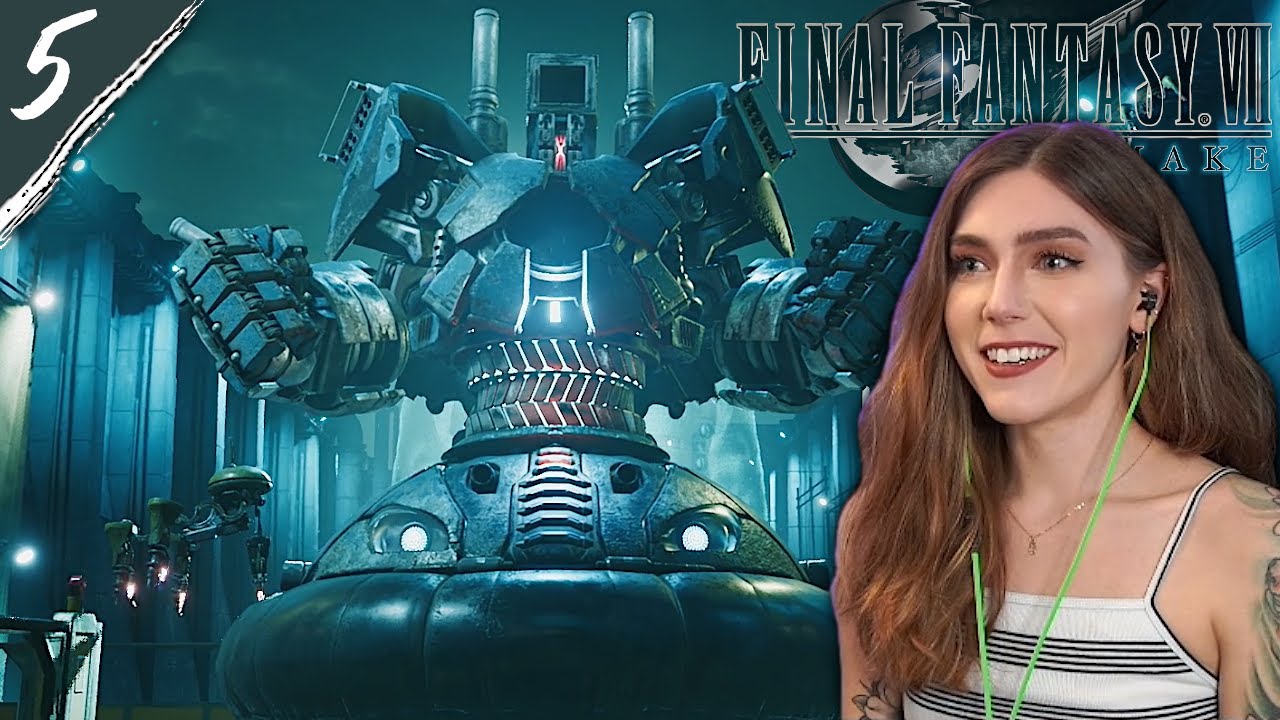 The Airbuster Boss! (Ch.6 & 7) | Final Fantasy 7 Remake Pt. 5 | Marz ...