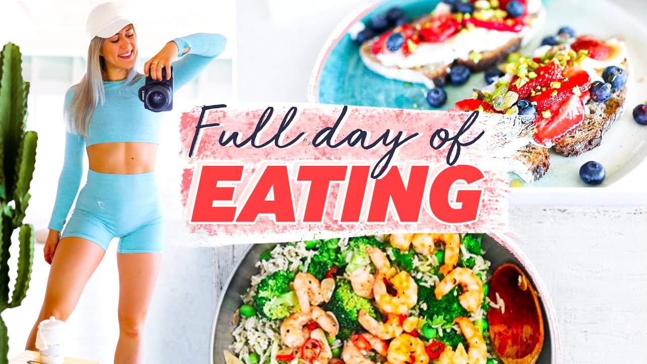 What I Eat in a Day: Intuitive Eating + Quick, Easy Meals - YouTube