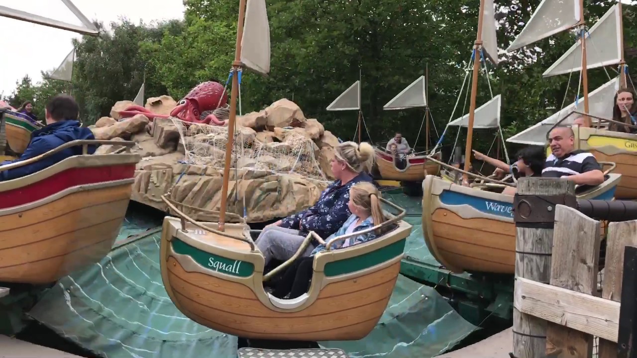 Chessington World of Adventure Sea Storm Ride - YouTube