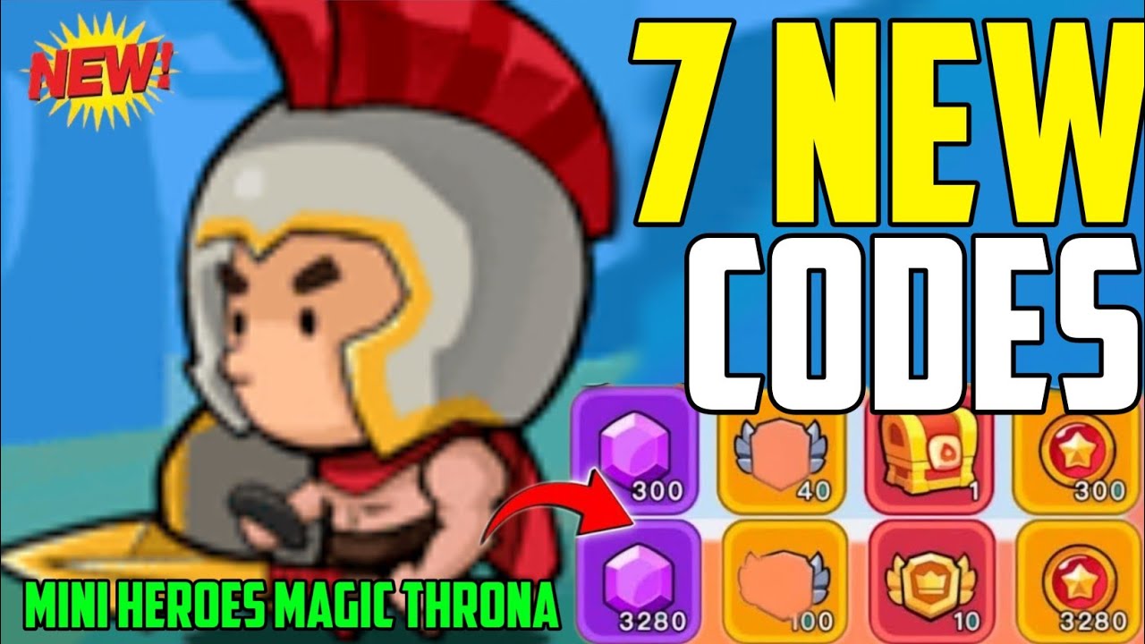 Update Mini Heroes Magic Throne New Gift Codes 2025 March | Mini Heroes Codes - How To Redeem ...