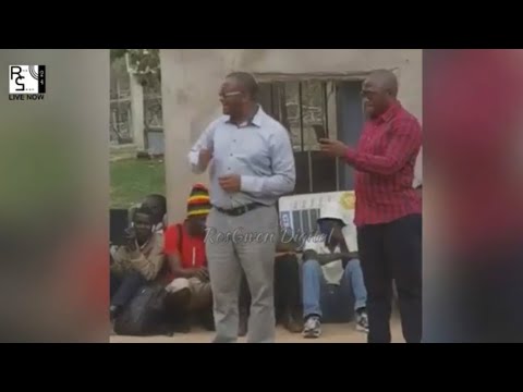 Mwonzora bares it all at rare MDC-T full rally | Zimbabwe - YouTube