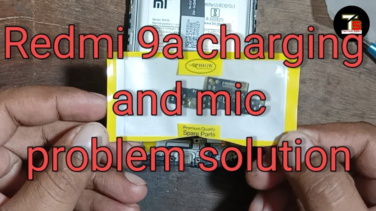 Redmi 9A charging pcb replacement. Redmi 9a charging connector change ...