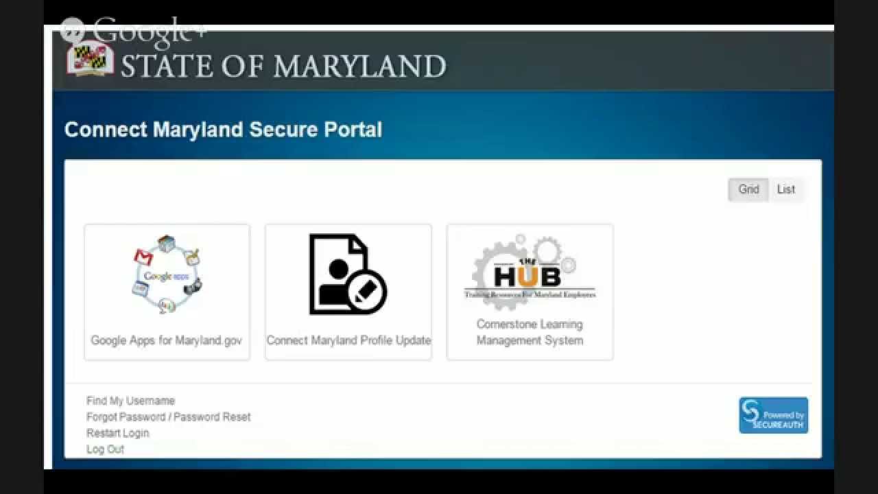 Welcome to SSO at Maryland.gov - YouTube