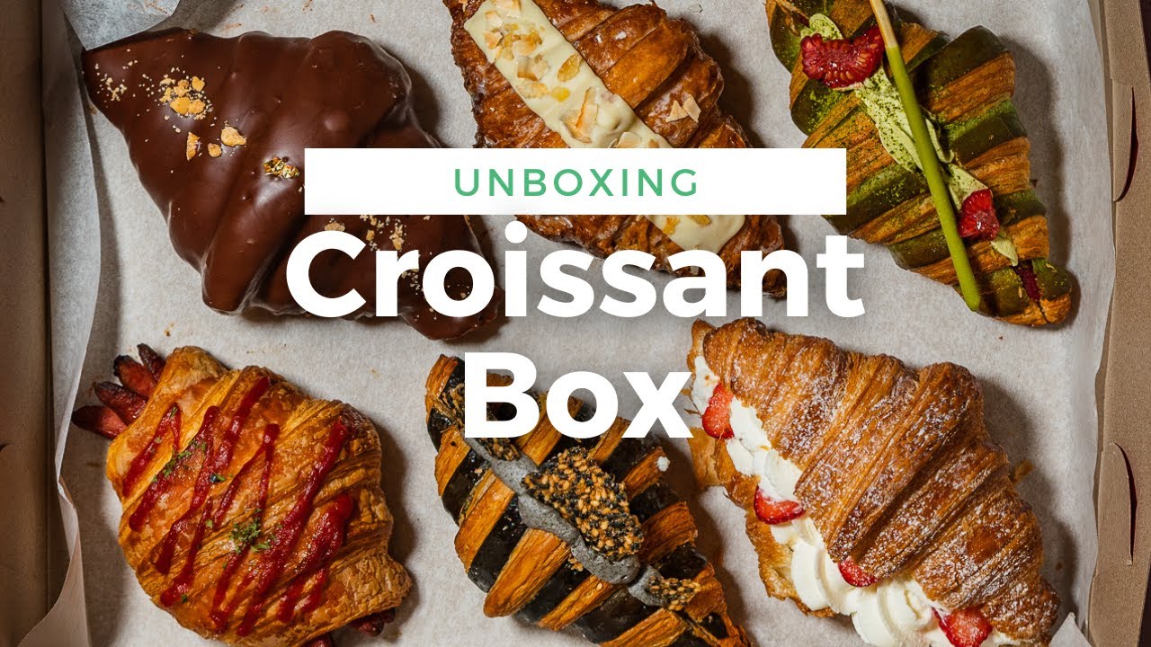 UNBOXING CROISSANT BOX in TORONTO | Travelling Foodie - YouTube