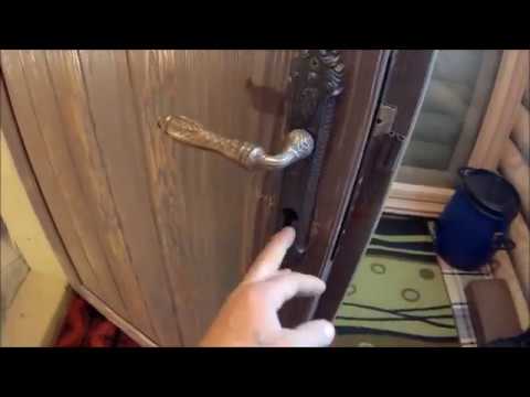 Теплая дверь на дачу - YouTube