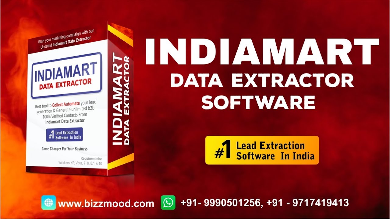 Indiamart Extractor Software - YouTube