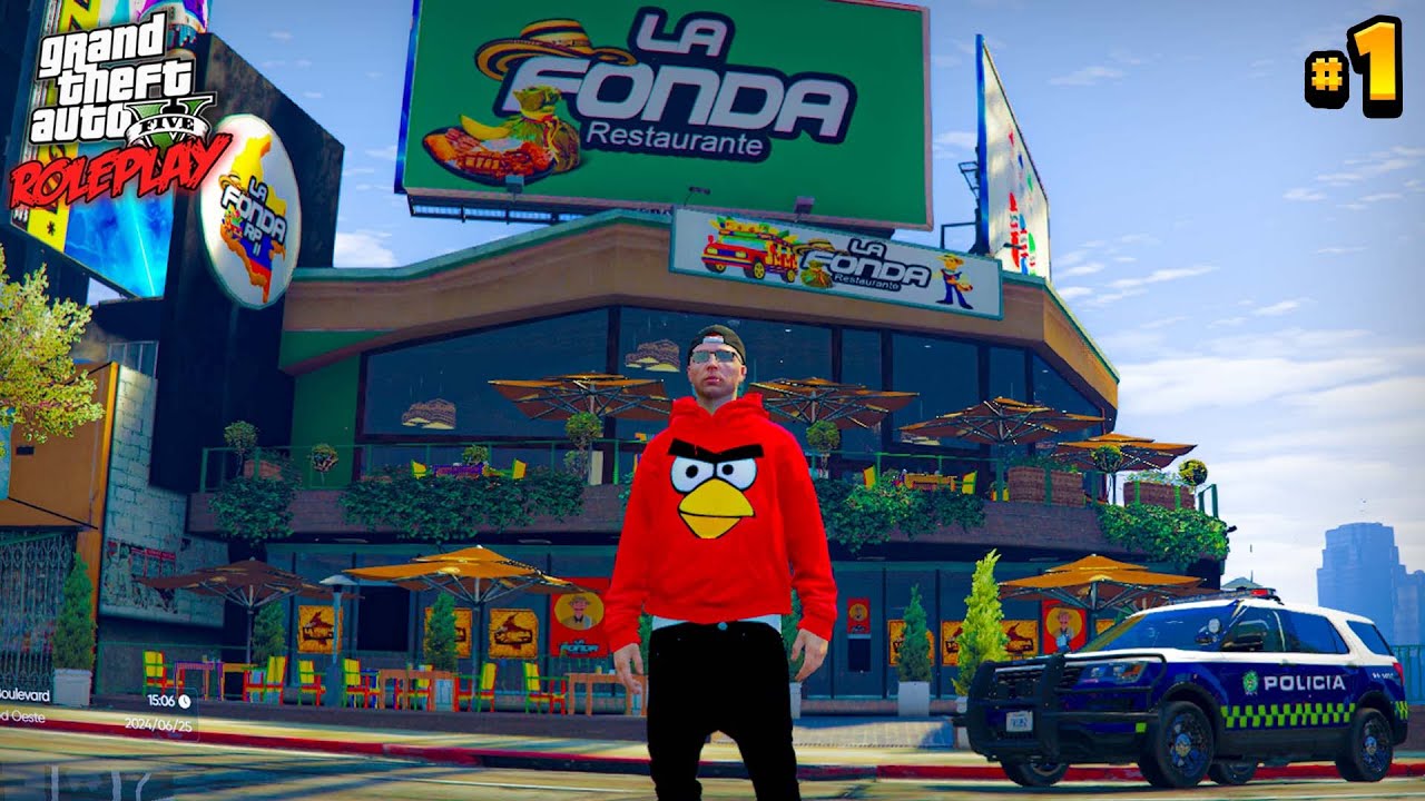 ¡EL GRAN REGRESO DE OSCAR RODRIGUEZ EN LA FONDA RP! | GTA V ROLEPLAY #1 ...