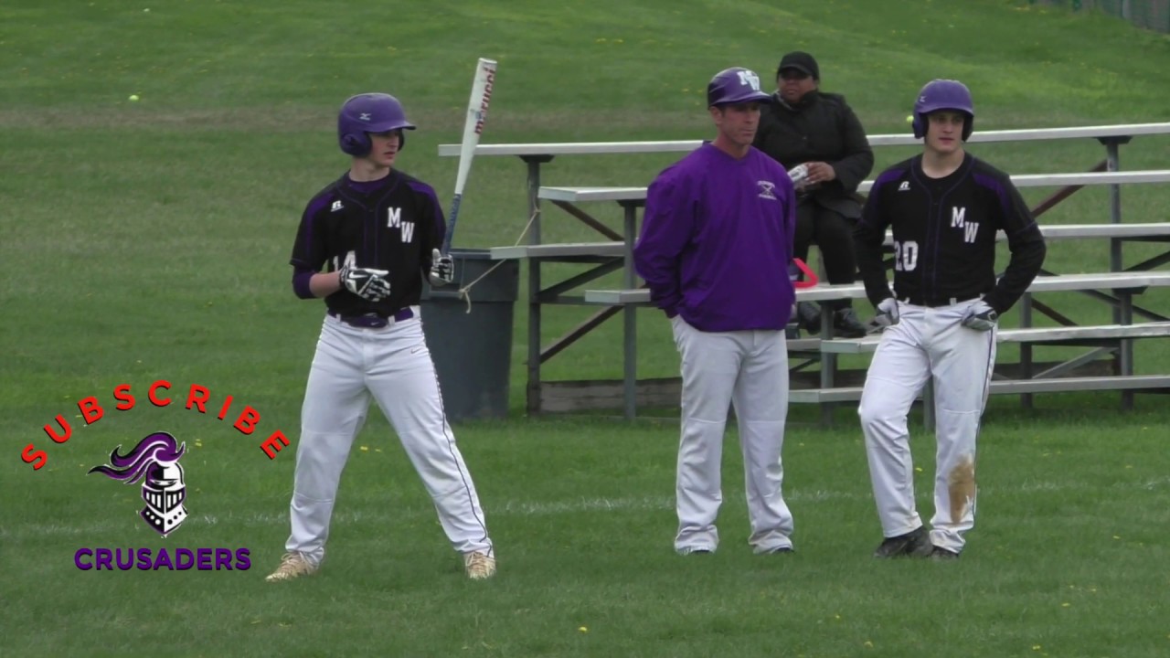 Monroe Woobury Crusaders Baseball vs Middletown Middie Bears Double ...