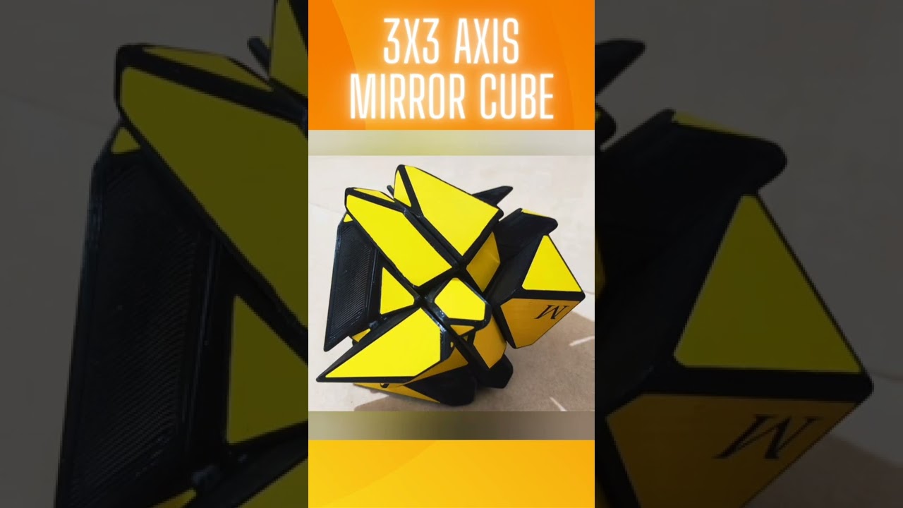 3x3 Axis Mirror Cube | Rubik's Cube | Axis Cube | Mirror Cube - YouTube