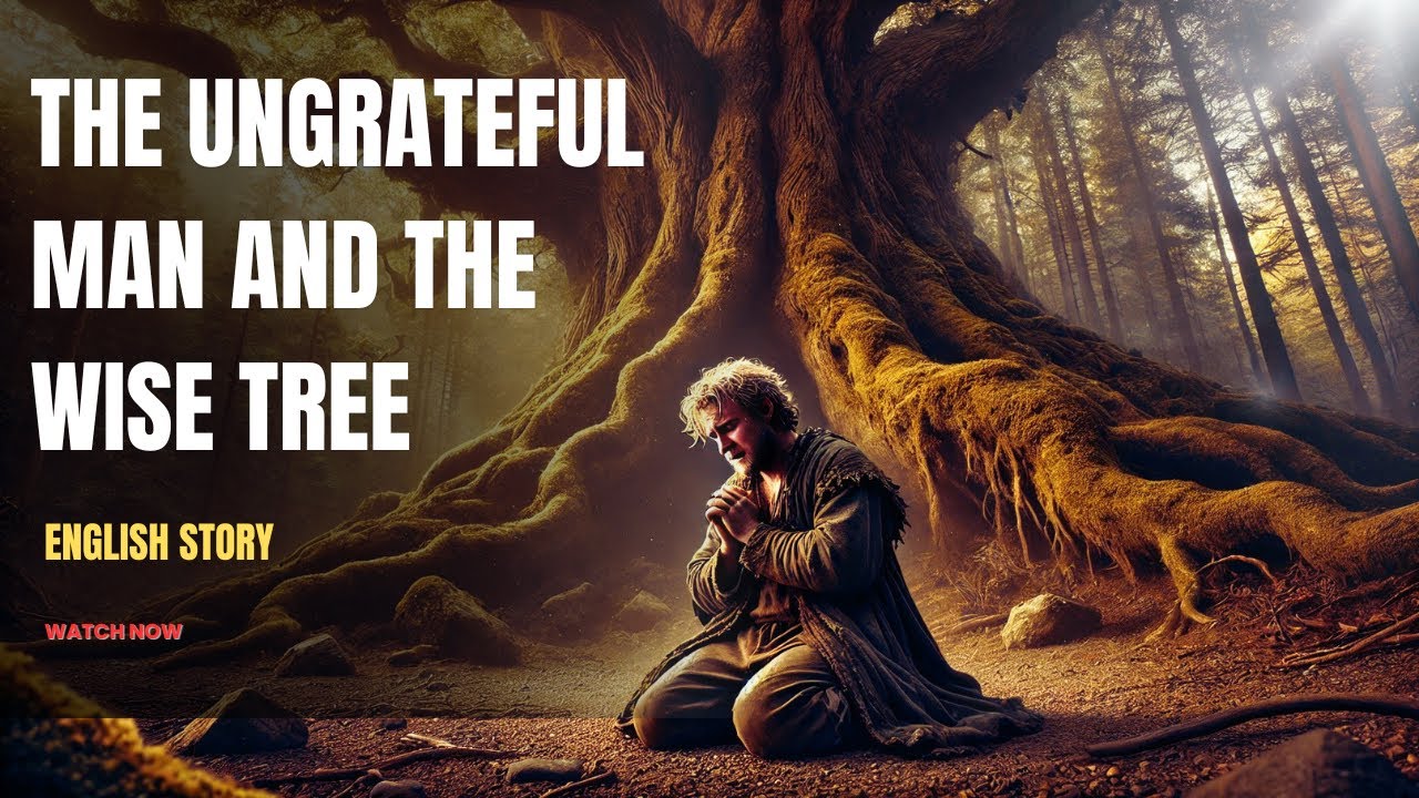 A Short Moral Story | The Ungrateful Man & The Wise Tree | English ...