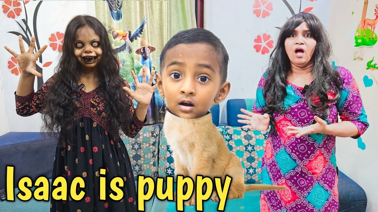 Isaac is Puppy 🐶 | comedy video | funny video | Prabhu sarala lifestyle ...