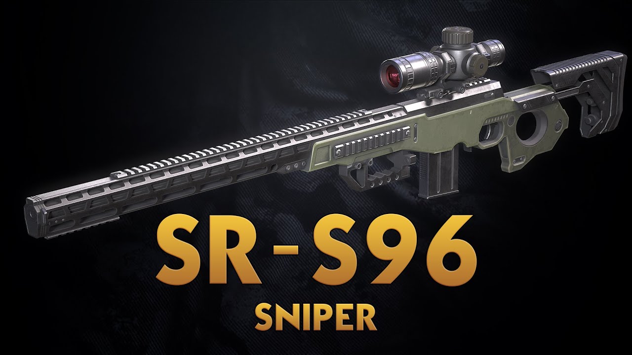 SR S96 Sniper Rifle POV - YouTube
