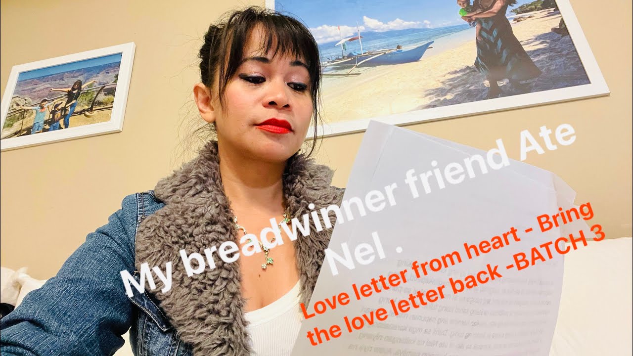 My Breadwinner friend ate Nel story -Love letter from heart ️ Batch 3 #vlog #love - YouTube